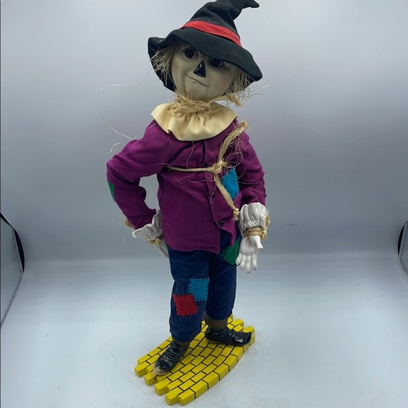 Ashton-Drake | Other | Ashton Drake Scarecrow Purple And Black Wizard ...